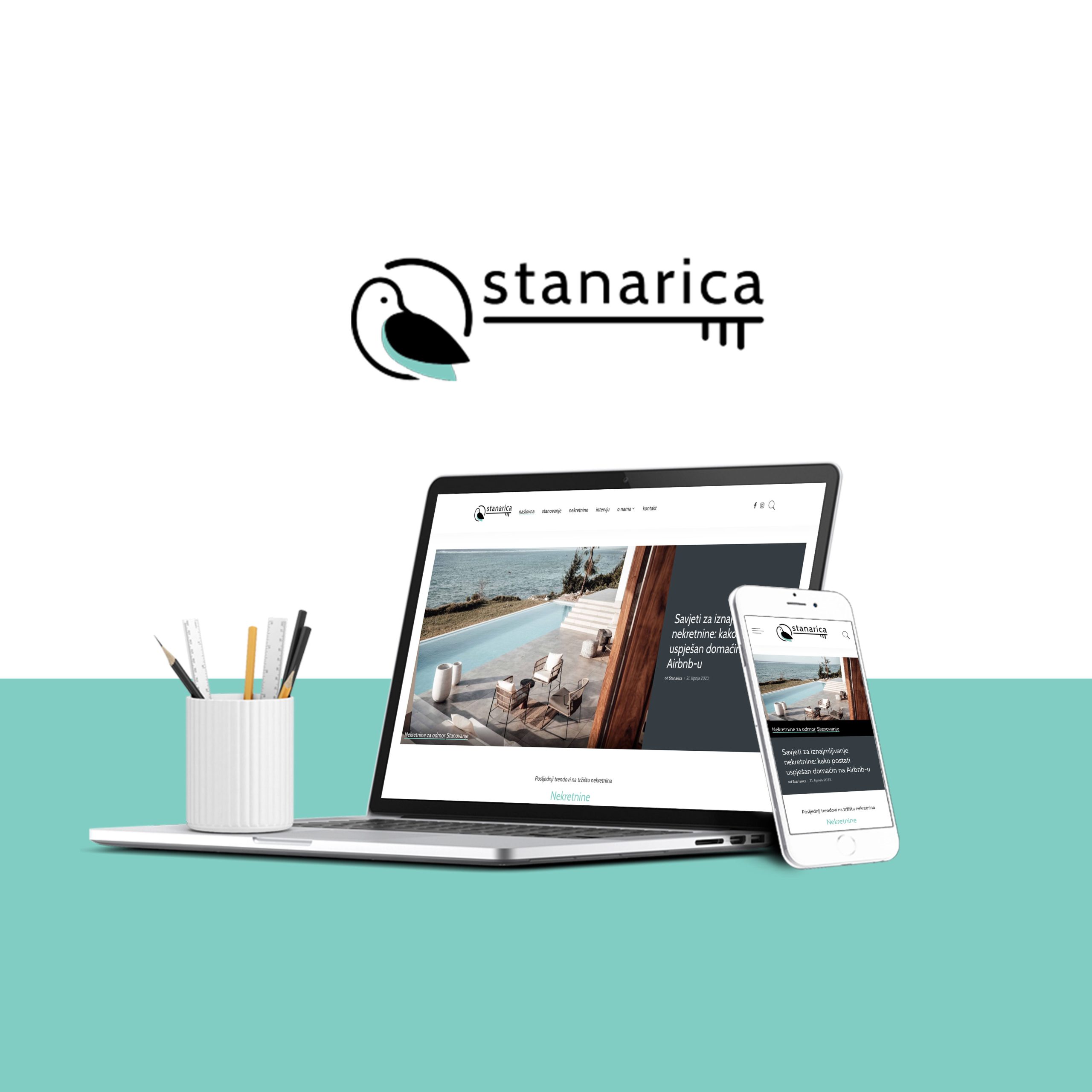 Od logotipa do web portala Stanarice - Pisalica